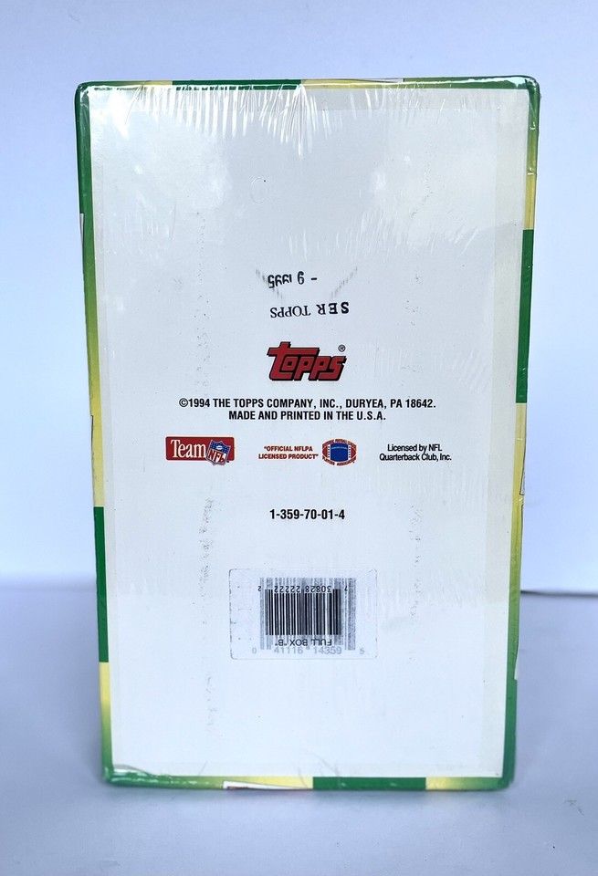 1994 Tops Team NFL Football Series 1 Every Card Foil Stamped Factory ...