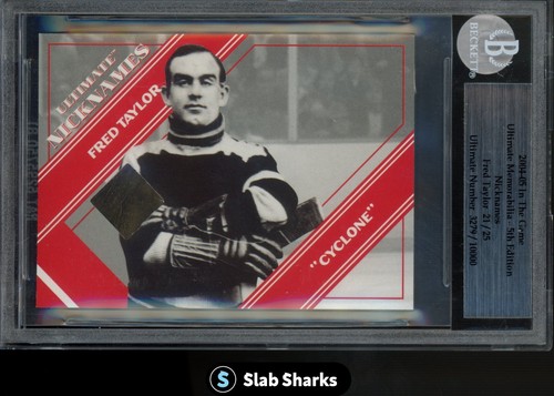 2004 ITG ULTIMATE NICKNAMES CYCLONE FRED TAYLOR SKATE /25 | eBay