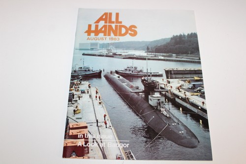 Vintage All Hands Magazine of the U.S. Navy August 1983 | eBay