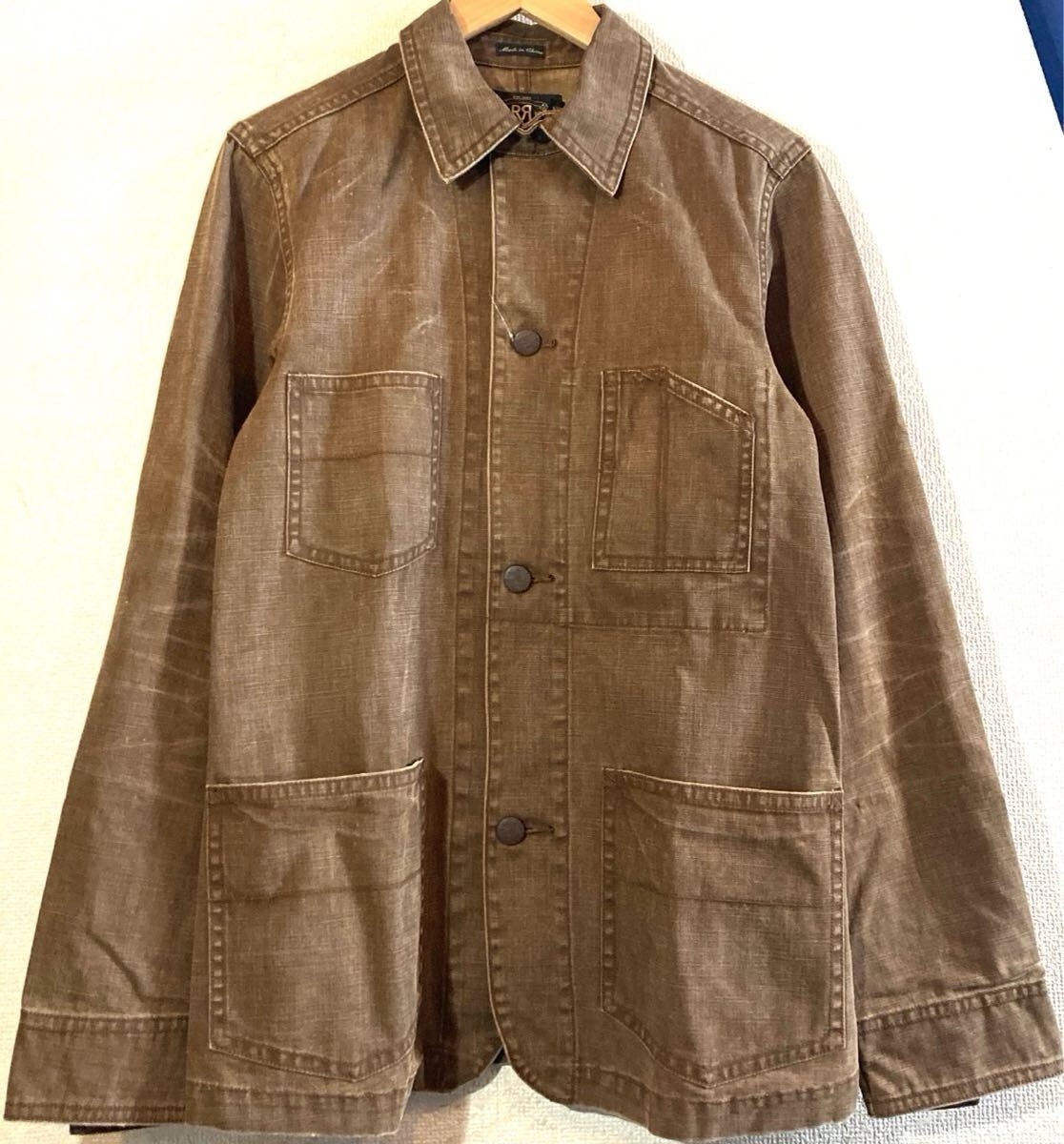 RRL RALPH LAUREN Chore Jacket 30s Style Double RL Lis… - Gem