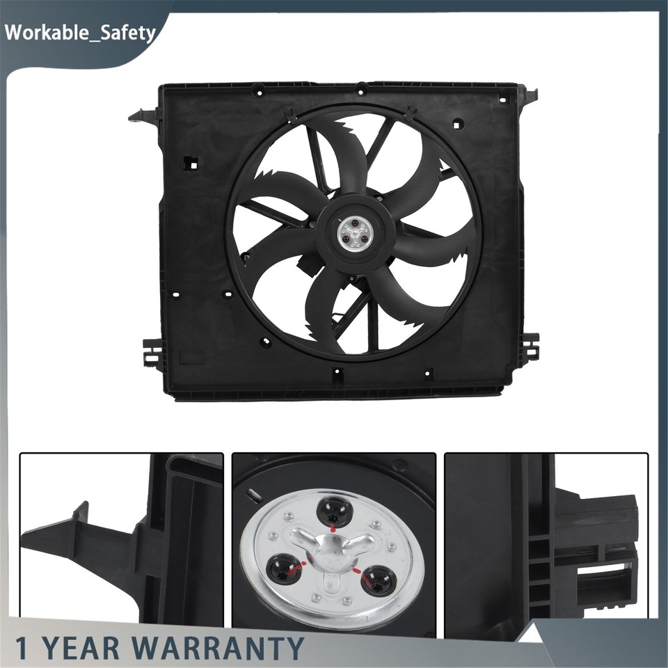16360-F0100 Radiator Cooling Fan for Toyota Highlander L4 2.5L V6 3.5L ...