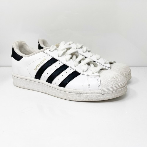 Adidas Womens Superstar C77153 White Basketball Shoes Sneakers Size 5.5 ...