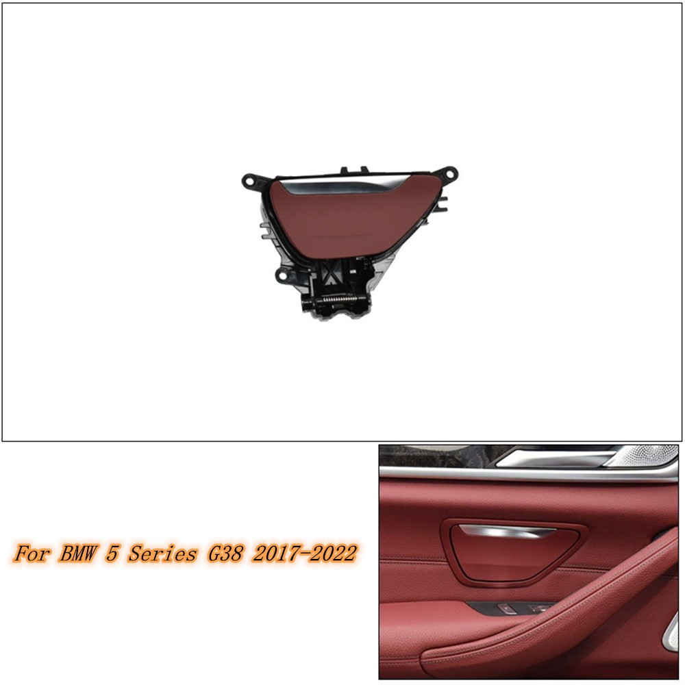 Red Brown Left Rear Door Handle Ashtray Assembly for BMW 5 Series G38 ...