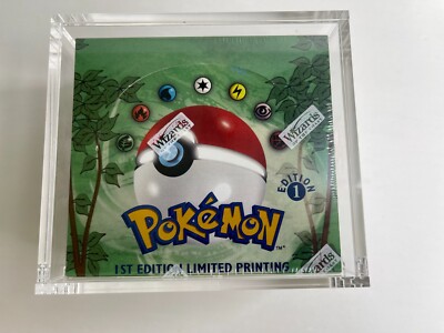 Pokemon 1st edition Jungle Booster Box Sealed 1999 Wizards of the coast ...