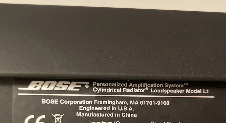 Bose PA System - L1 Classic, Power Stand PS1, Bass Module B1 Speaker | eBay