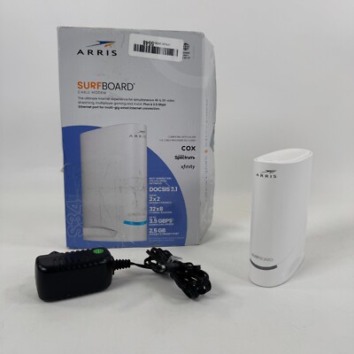 ARRIS Surfboard S34 DOCSIS 3.1 Multi-Gigabit CableModem | eBay