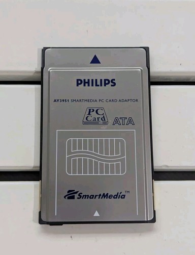 PHILIPS AY3951 3.3V & 5V SmartMedia to PC PCMCIA Card Reader Adapter | eBay