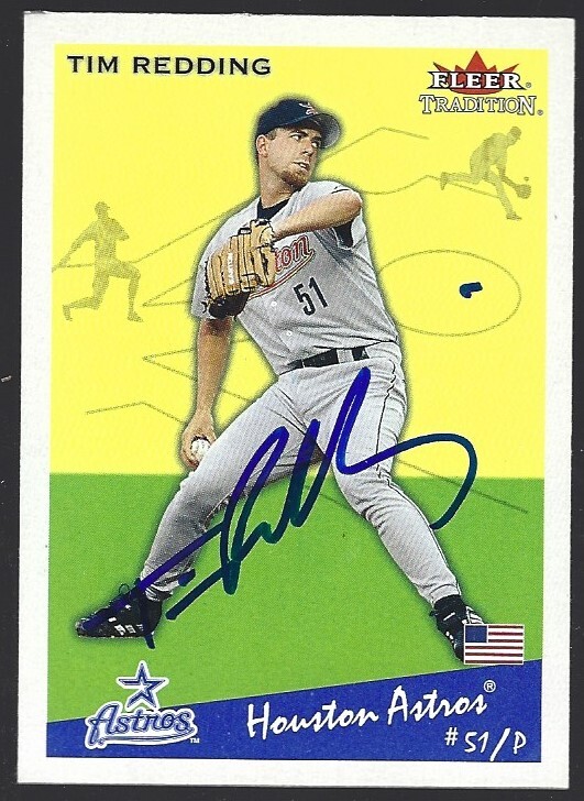 2002 Fleer Tradition #157 Tim Redding IP autograph signed card | eBay