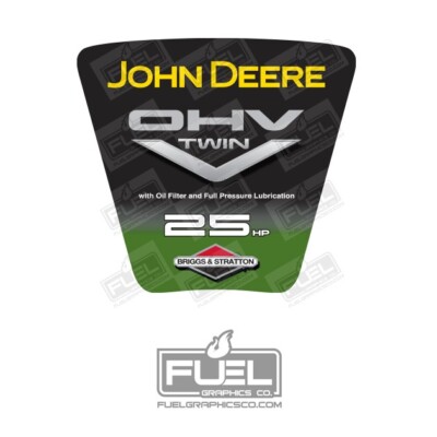 25 Horsepower Briggs & Stratton Lawnmower Engine Cover Premium Vinyl ...