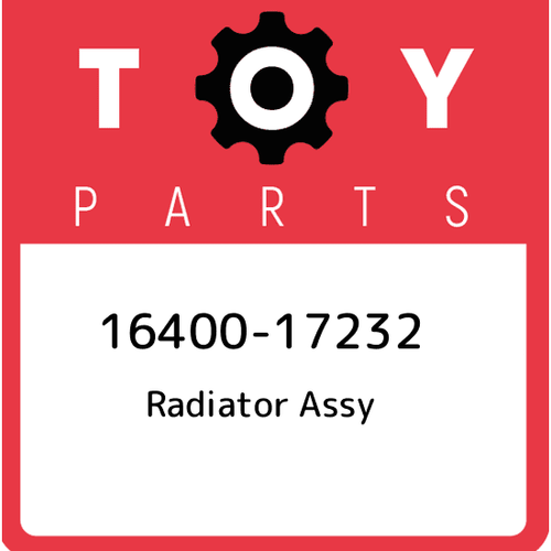 16400-17232 Toyota Radiator assy 1640017232, New Genuine OEM Part | eBay