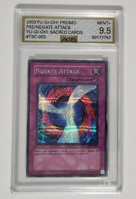 Yu-Gi-Oh! 2003 The Sacred Cards Promo: Negate Attack #TSC-003 (AGS 9.5 ...