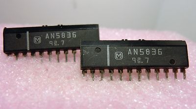 AN5836 / COMPARABLE TO ECG1780, NTE1780 / SIP / IC / 2 PIECES / (qzty ...