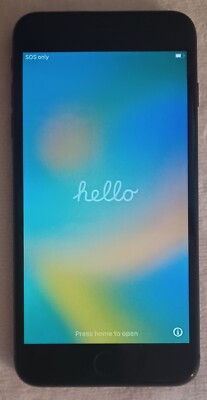 Apple iPhone 8 Plus A1897 64GB Black AT&T Wireless Smartphone Phone ...