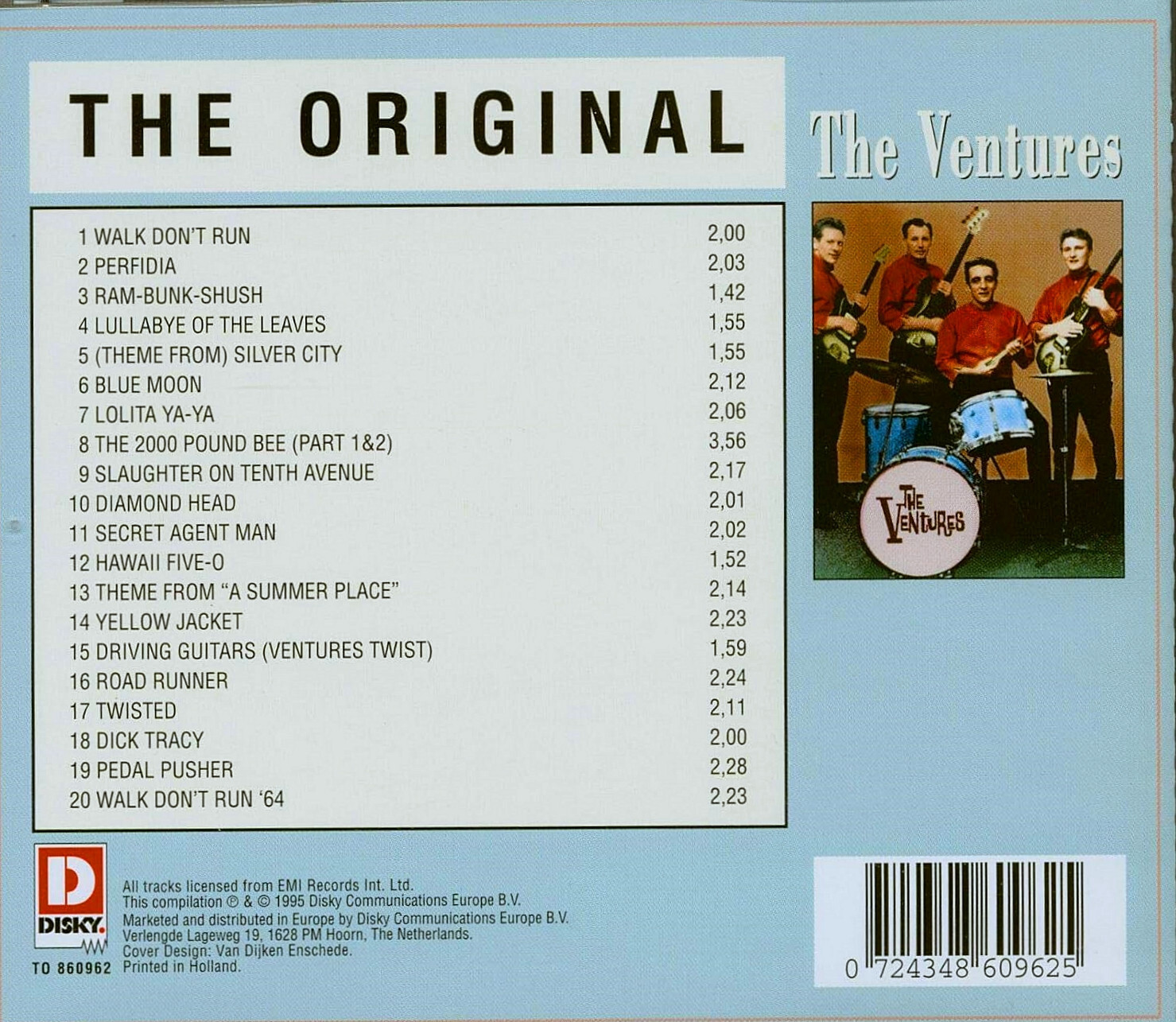 Original by The Ventures (CD, Sep-1995, Disky) for sale online | eBay