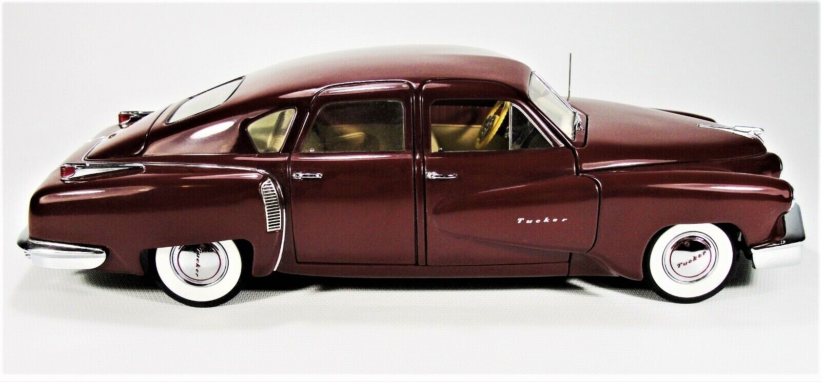 Tucker Built Vintage Classic Custom Dream Concept Race Car Metal Model ...