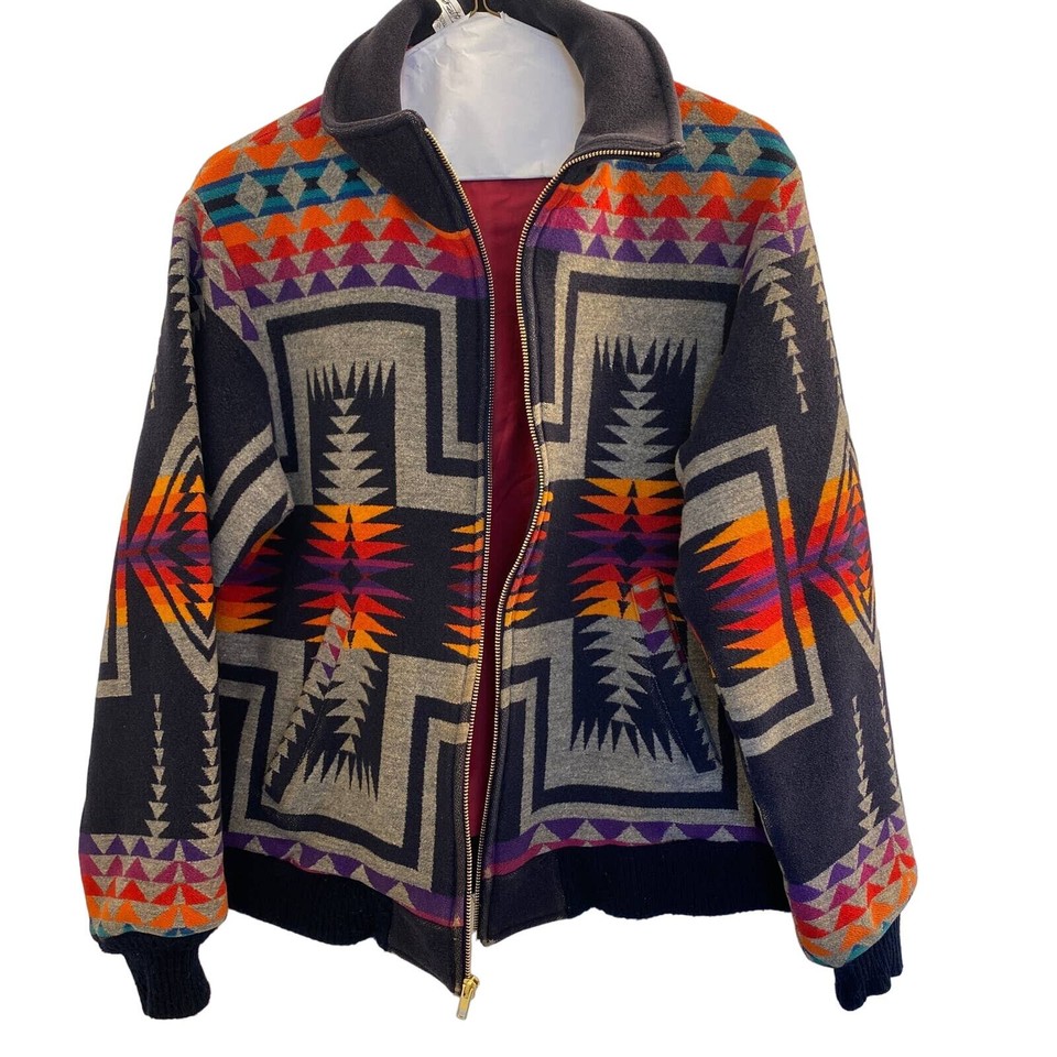 Vtg Men's Extra Large Pendleton Beaverton Chief Joseph Pattern Western ...