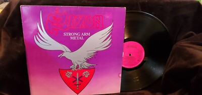 SAXON Strong Arm Metal LP UK IMPORT POWER METAL | eBay