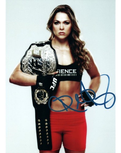 Ronda Rousey Signed 8x10 Photo Autographed Picture plus COA | eBay