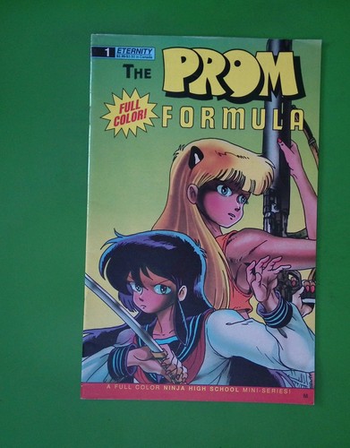 Ninja High School Prom Formula #1 Eternity Comics Mid Grade Comic Book ...