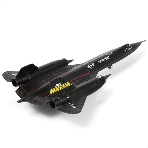 1/144 SR-71 Blackbird Diecast Metal Aircraft Model Kit Pre-build ...