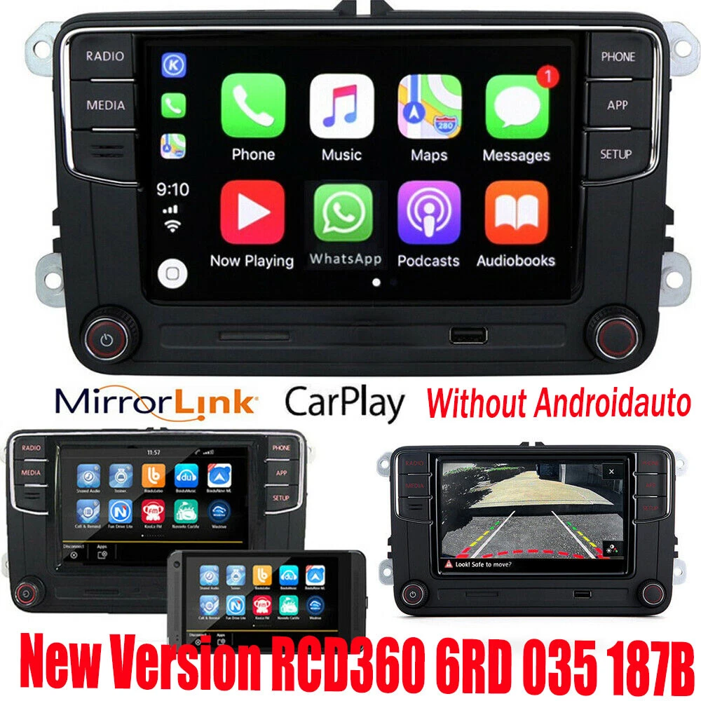 DS RCD360 Car Radio Carplay MirrorLink RCD300 MIB Autoradio, 57% OFF
