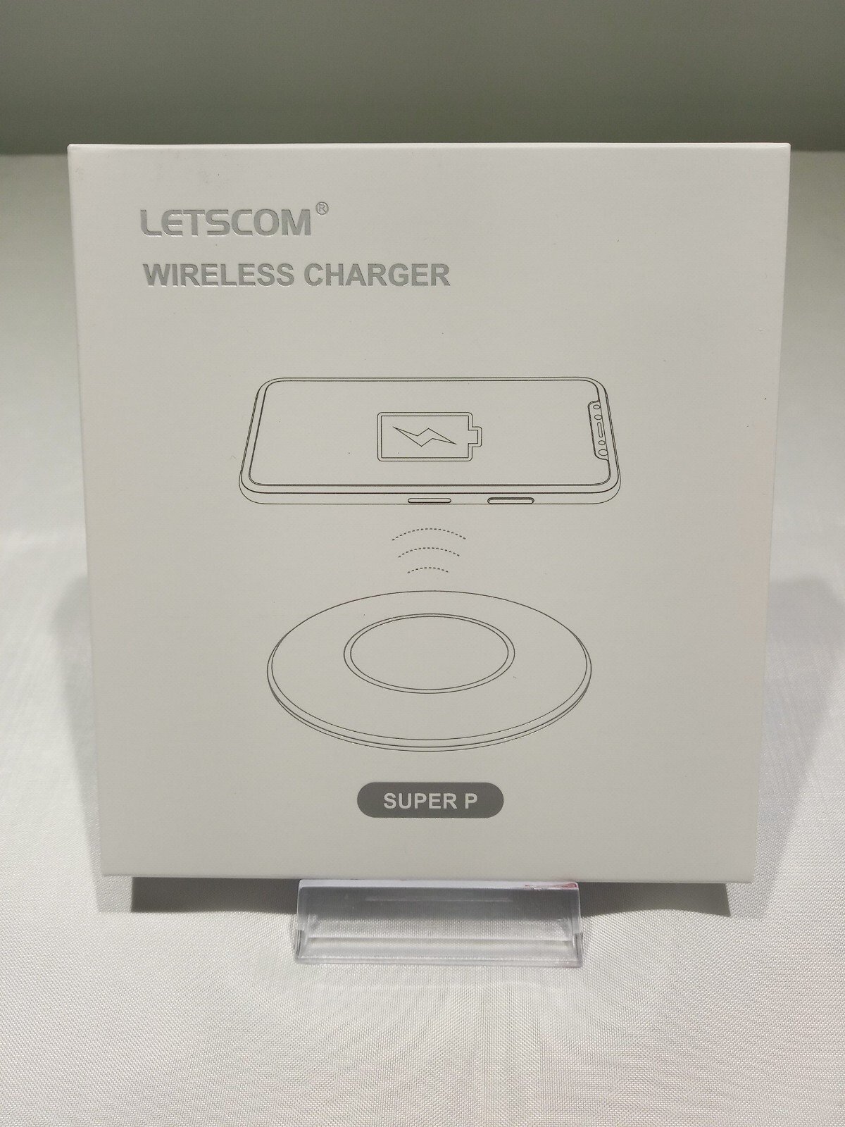 LETSCOM WIRELESS CHARGER SUPER P 15W FAST CHARGER QI CERTIFIED ...