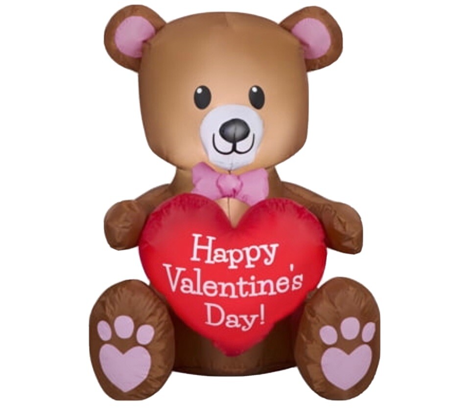 Valentine Airblown Inflatables 4' Gemmy Airblown Inflatable