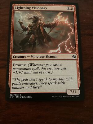 Lightning Visionary 022/078 Jumpstart Magic The Gathering MTG B8086* | eBay