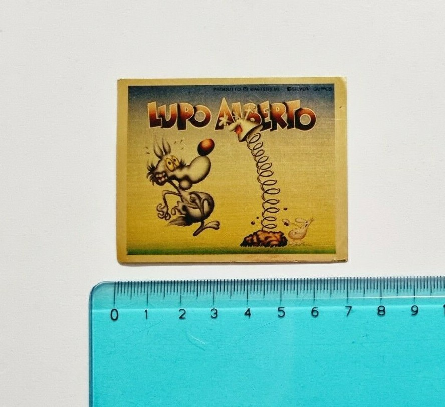 Adhesive Lupo Alberto Masters Sticker Autocollant Vintage 80s Mens ...