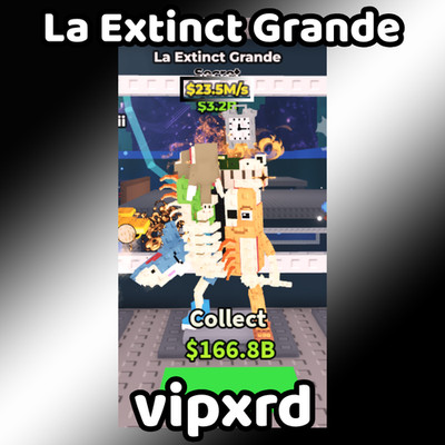 EXTREMELY RARE La Extinct Grande 🦴| Roblox Steal A Brainrot Secret | 1 ...