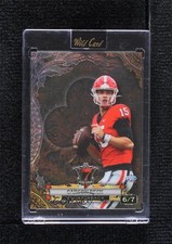 2024 Wild Card 7 Card Studs Promo - Spades Carson Beck #P7-CFSCB3 ...