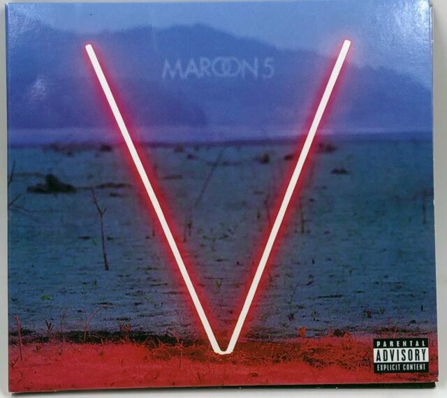 V [Deluxe Version] [PA] [Digipak] by Maroon 5 (CD, Sep-2014, 222 ...