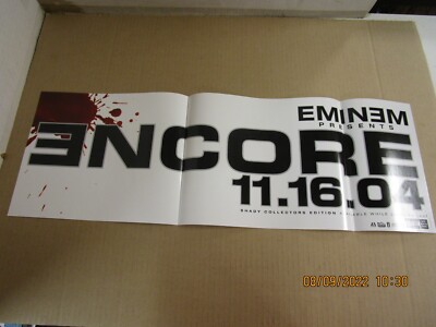 EMINEM Encore Banner Promo Poster New! Unused! Aftermath/Shady Records ...