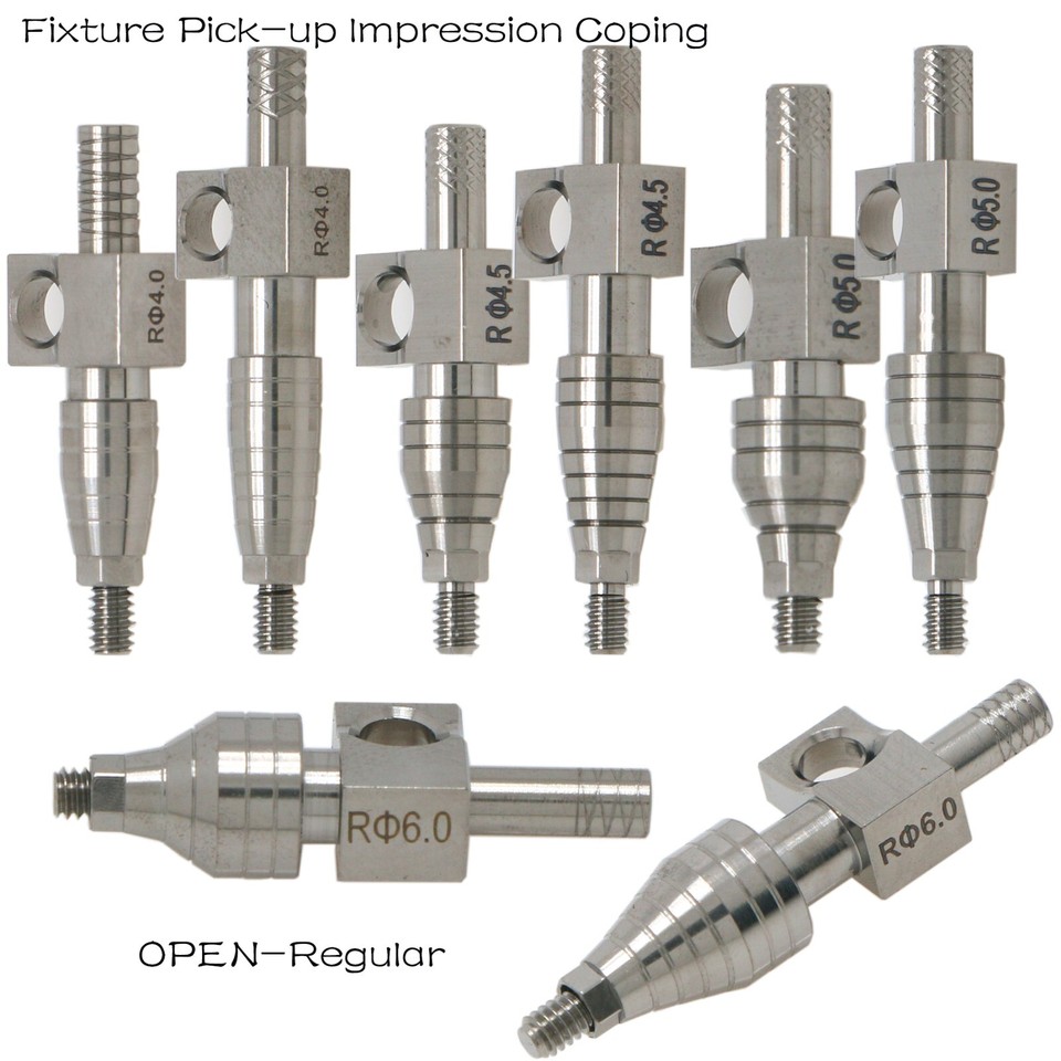 US Hiossen Dental Mini/Regular Locator/Healing Abutment Analog Transfer ...