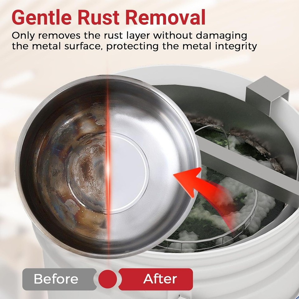 Electrolysis Rust Removal Kit for Metal, DIY Electrolysis Machine for ...
