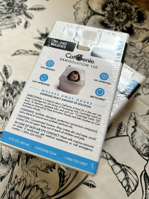 2 cat genie 120 sanisolution | eBay