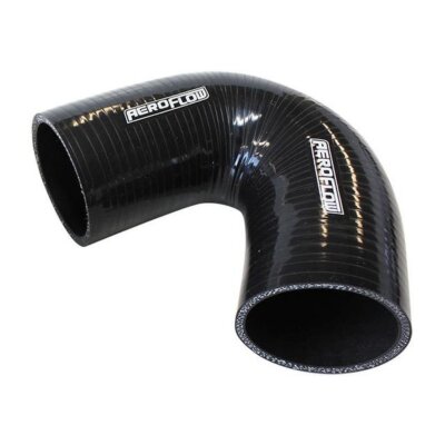 Aeroflow AF9205-250 Silicone Hose 135 Deg; Black I.D 2.50" 63mm x 100mm ...