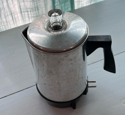 Vintage Cornwall Hot pot 4 Cup Capacity Water Heater coffee tea Kitchen ...