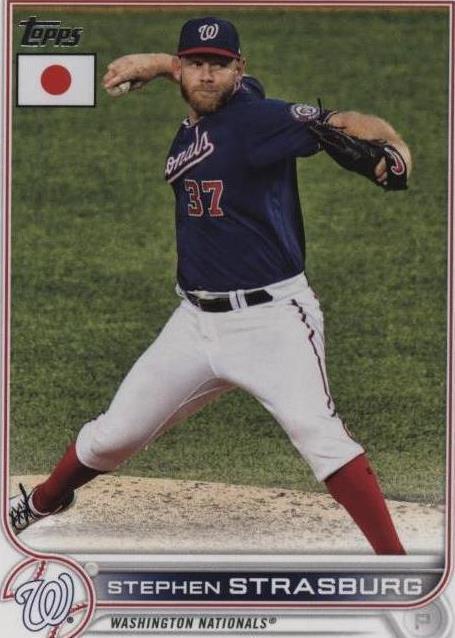2022 Topps Japan Edition - Stephen Strasburg #161 for sale online | eBay