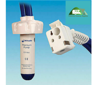 Whale Watermaster EP1612 Caravan High Flow 12V Water Pump + Plug Bailey ...