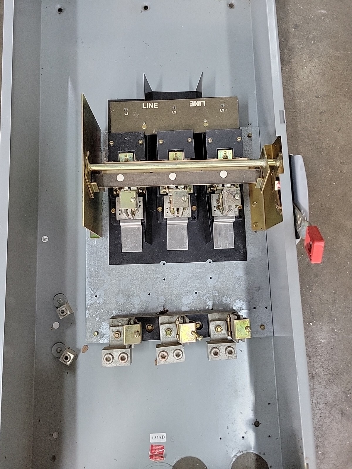 1- GE TH3366R 600A 3P HD N3R 600V FUSIBLE DISCONNECT 1YEAR WARRANTY | eBay