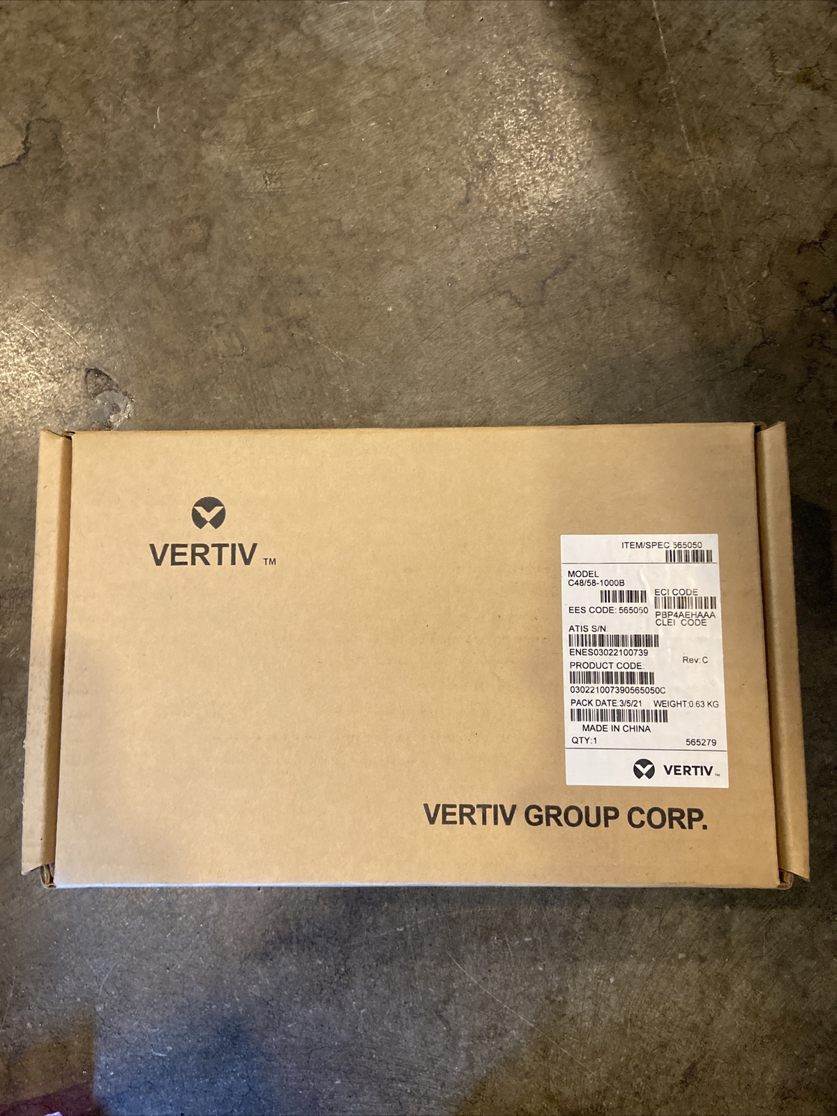*New In Box* Vertiv ESure Power Extend Converter Model C48/58-1000B 565050 | eBay
