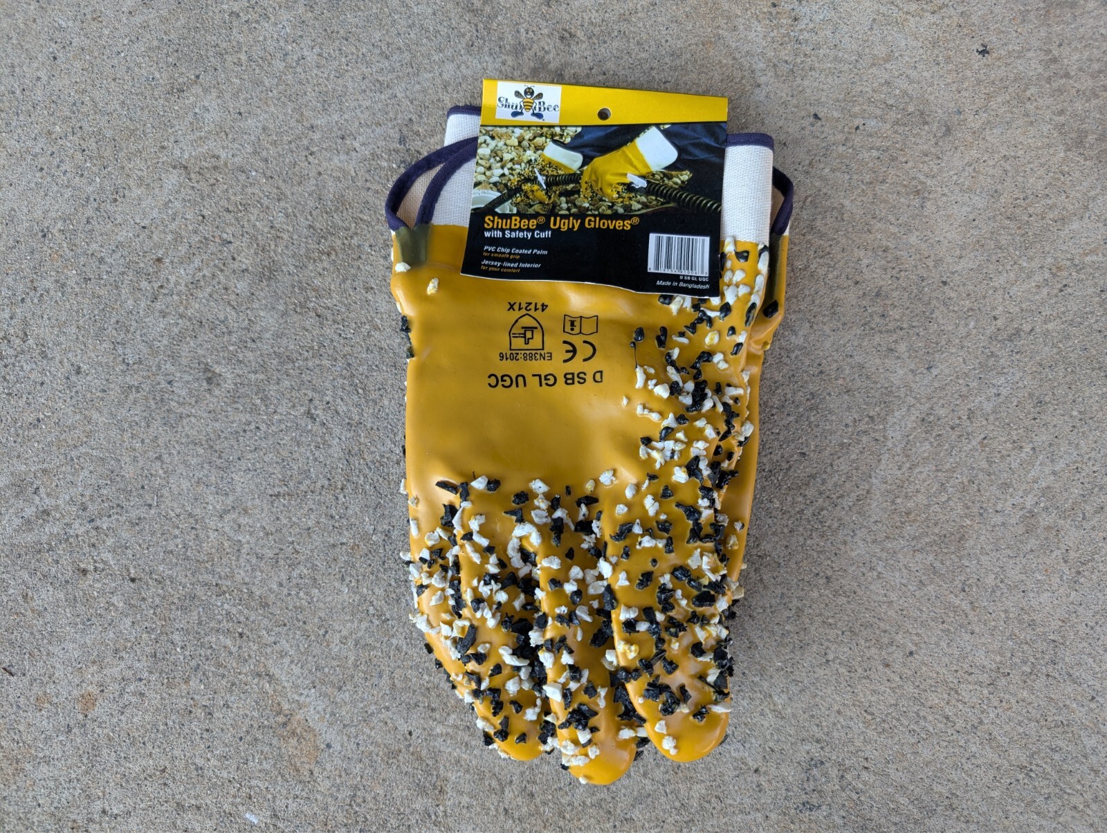 ShuBee Ugly Gloves w/ Safety Cuff for Drain Sewer Cleaning Plumbing and ...