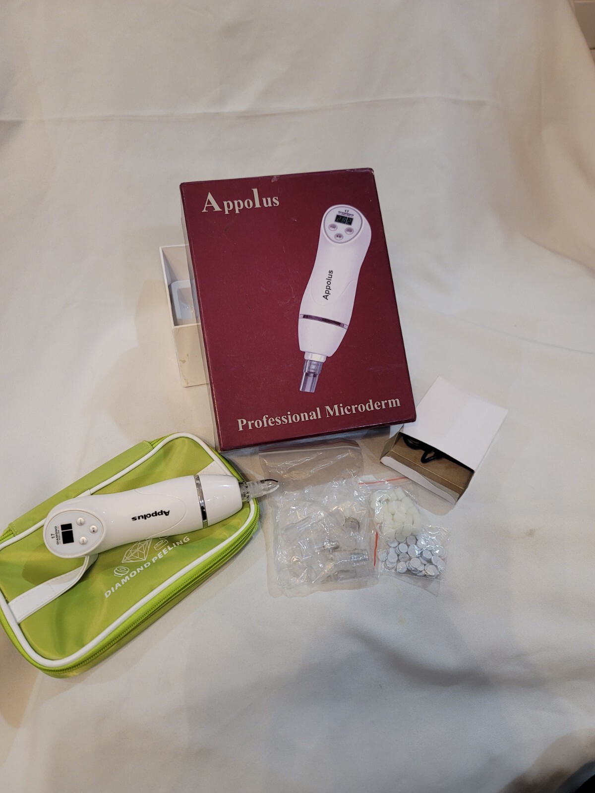 *NEW OPEN BOX* Appolus Premium Diamond Microdermabrasion Kit Complete ...