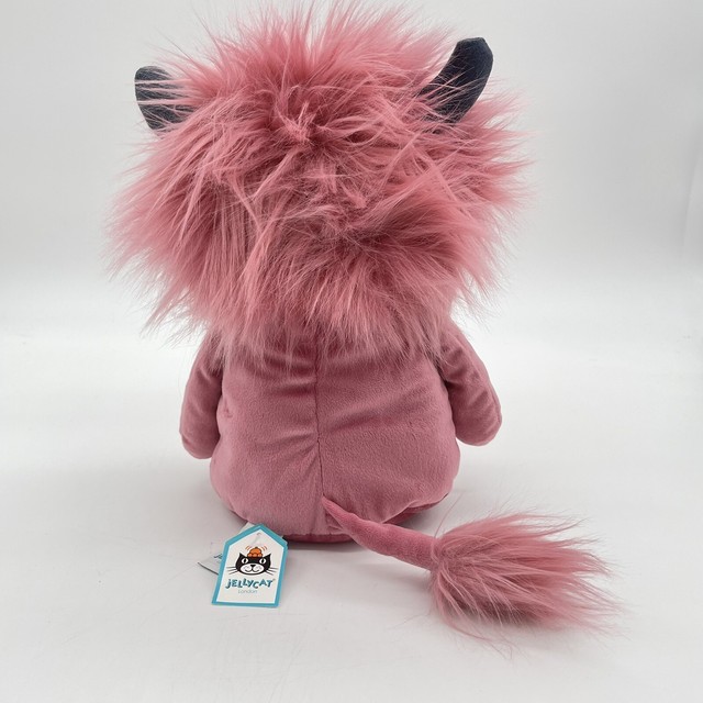 Jellycat 17" Pink Jinx Monster Plush Stuffed Animal for sale online | eBay