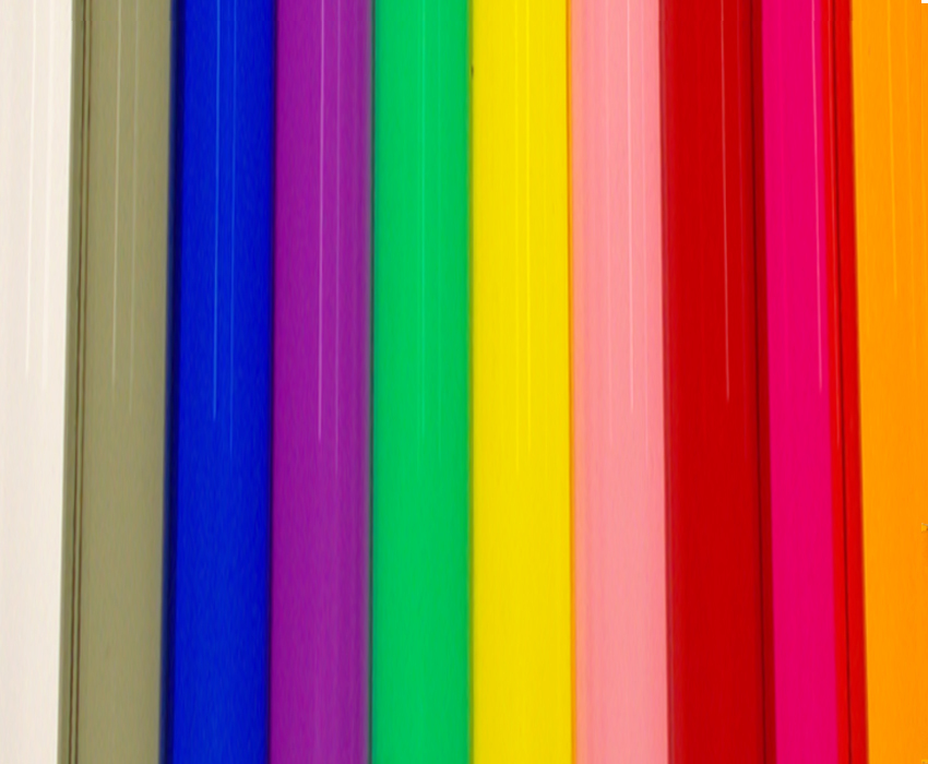 T12 4' ft COLORED 48" Tube Guard Fluorescent Plastic Light Cover Sleeve ...