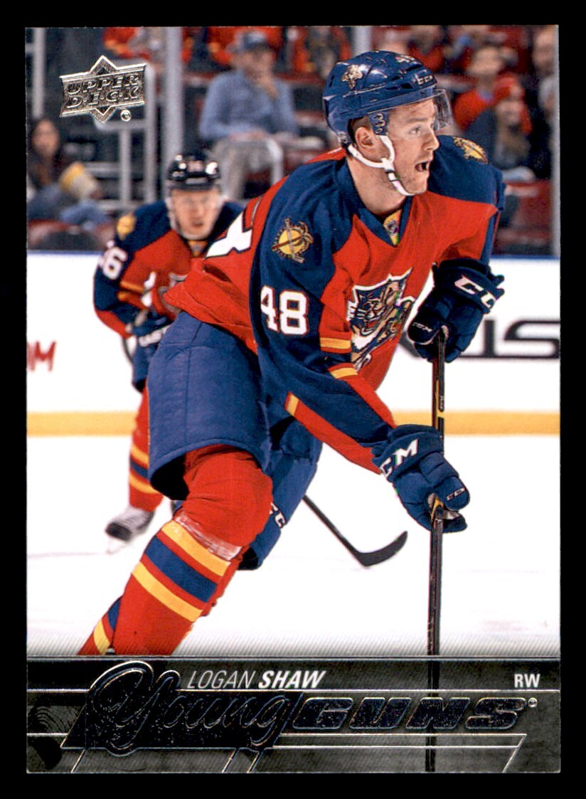 2015-16 Upper Deck - Young Guns #454 Logan Shaw (RC) for sale online | eBay