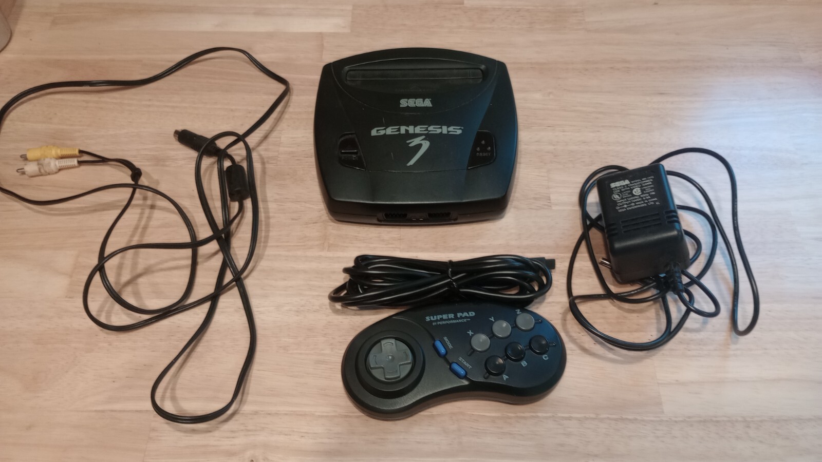 SEGA Genesis Model 3 MK-1461 Video Game Console for sale online | eBay