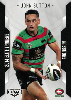 2014 SOUTH SYDNEY RABBITOHS NRL Premiers Card JOHN SUTTON Elite | eBay