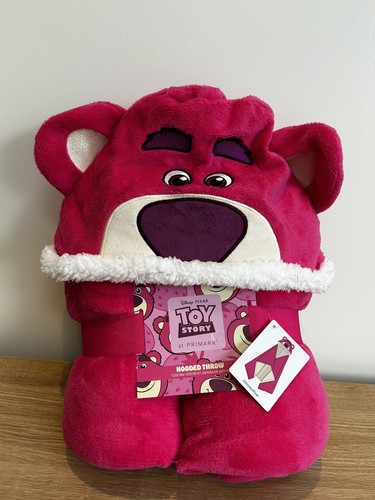 Disney Toy Story Lotso Bear Pink Hooded Throw Blanket Primark BNWT | eBay